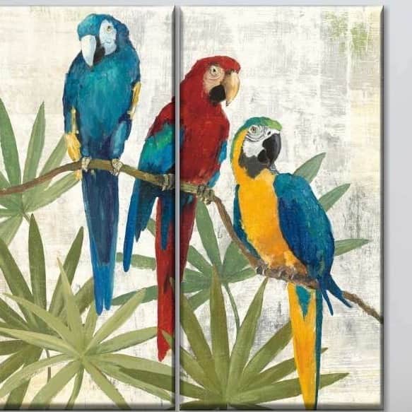 Parrots Painting