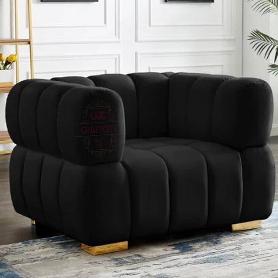 Single Fancy Sofa Chair | Baci Living Room
