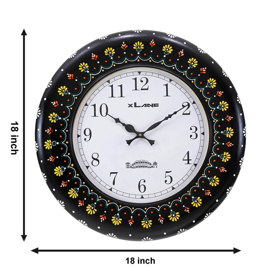 Victorian Clock Hands Late Victorian Hand Painted Wooden Clock Face