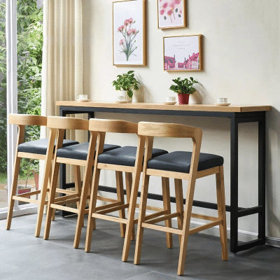 Buy Wooden Bar stool Online in India - Apka Interior
